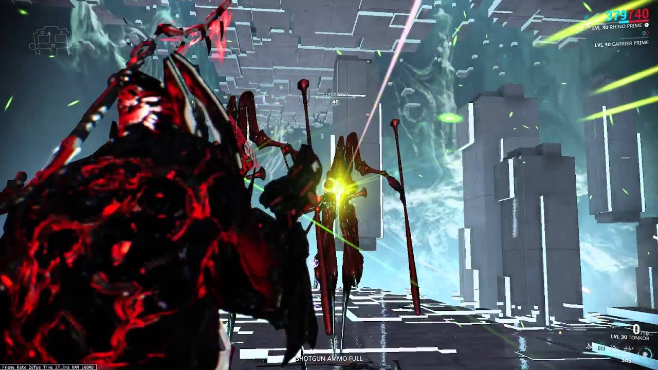 Warframe 20 Level 40 Sentient Conculysts - YouTube