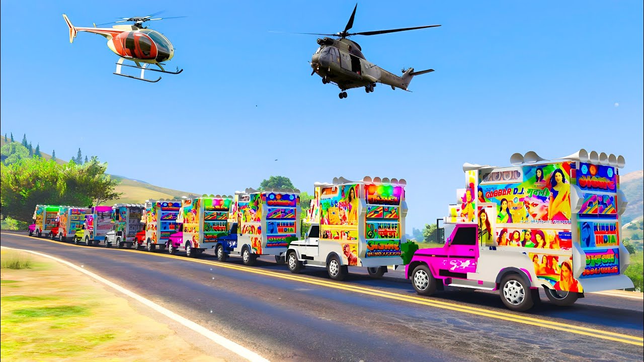 Motu Patlu Ghasita Ram Doctor Jhatka Chingum Sir John GTA 5 !! Dj Dance ...