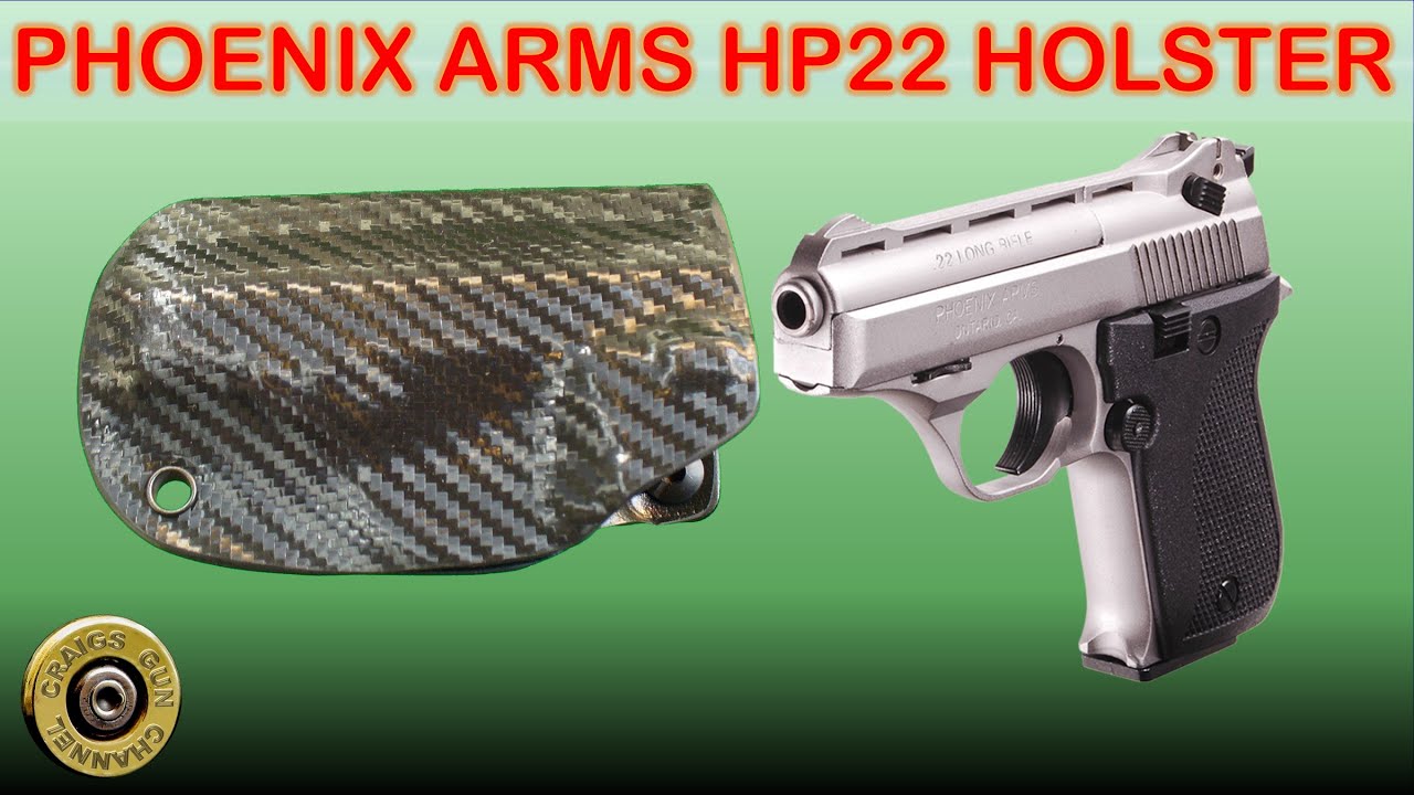 PHOENIX ARMS HP22 HOLSTER - YouTube