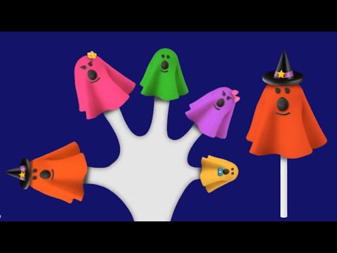 The Finger Family Song | Ghost Cake Pop Finger Family | Daddy finger ...
