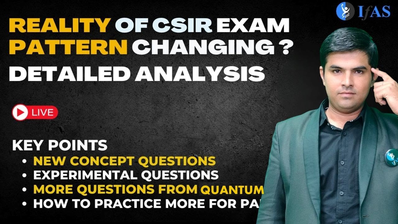 𝐑𝐞𝐚𝐥𝐢𝐭𝐲 𝐎𝐟 𝐂𝐒𝐈𝐑 𝐄𝐱𝐚𝐦 | 𝐏𝐚𝐭𝐭𝐞𝐫𝐧 𝐂𝐡𝐚𝐧𝐠𝐢𝐧𝐠 | 𝐃𝐞𝐭𝐚𝐢𝐥𝐞𝐝 𝐀𝐧𝐚𝐥𝐲𝐬𝐢𝐬 - YouTube