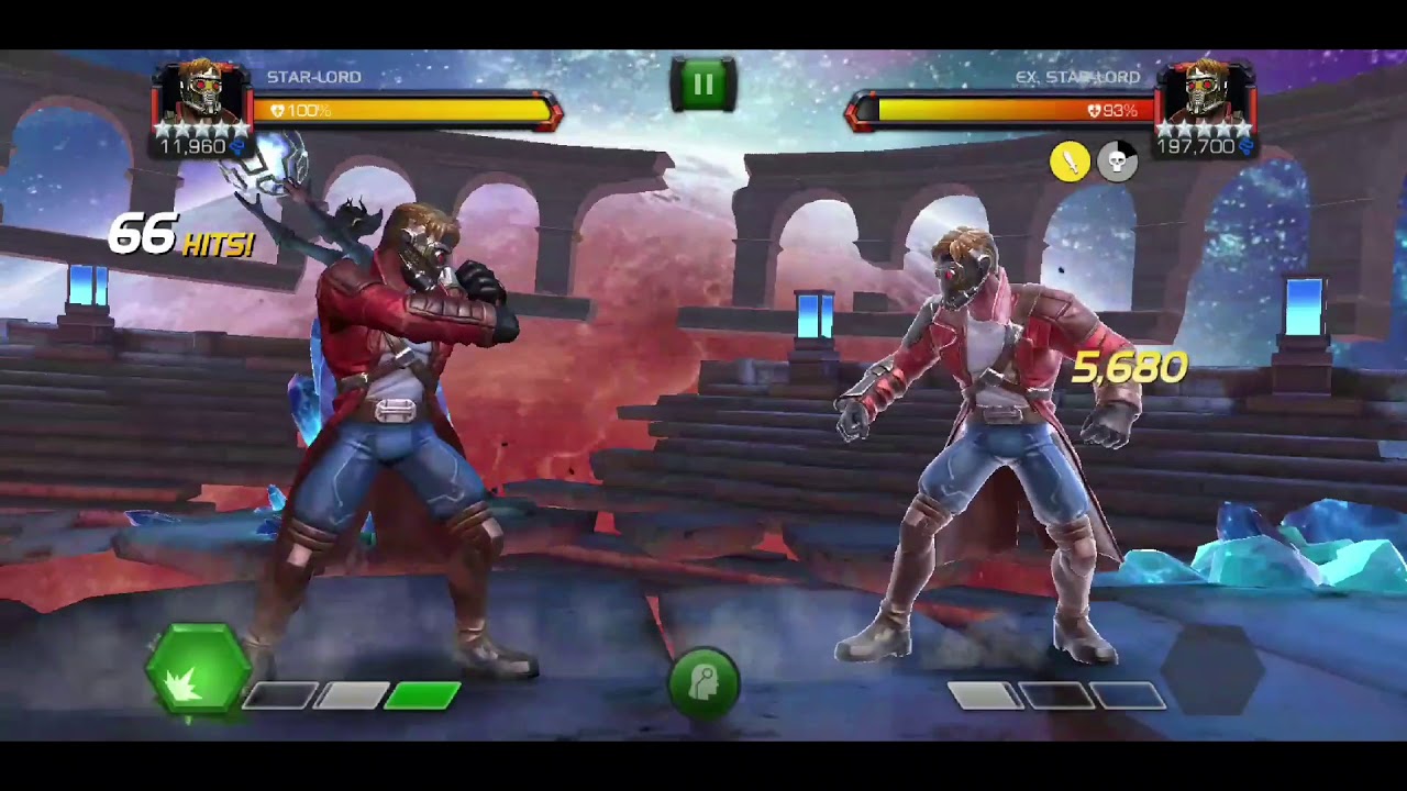 5 star SL rank up to rank5 and game test against SL LOL - marvel ...