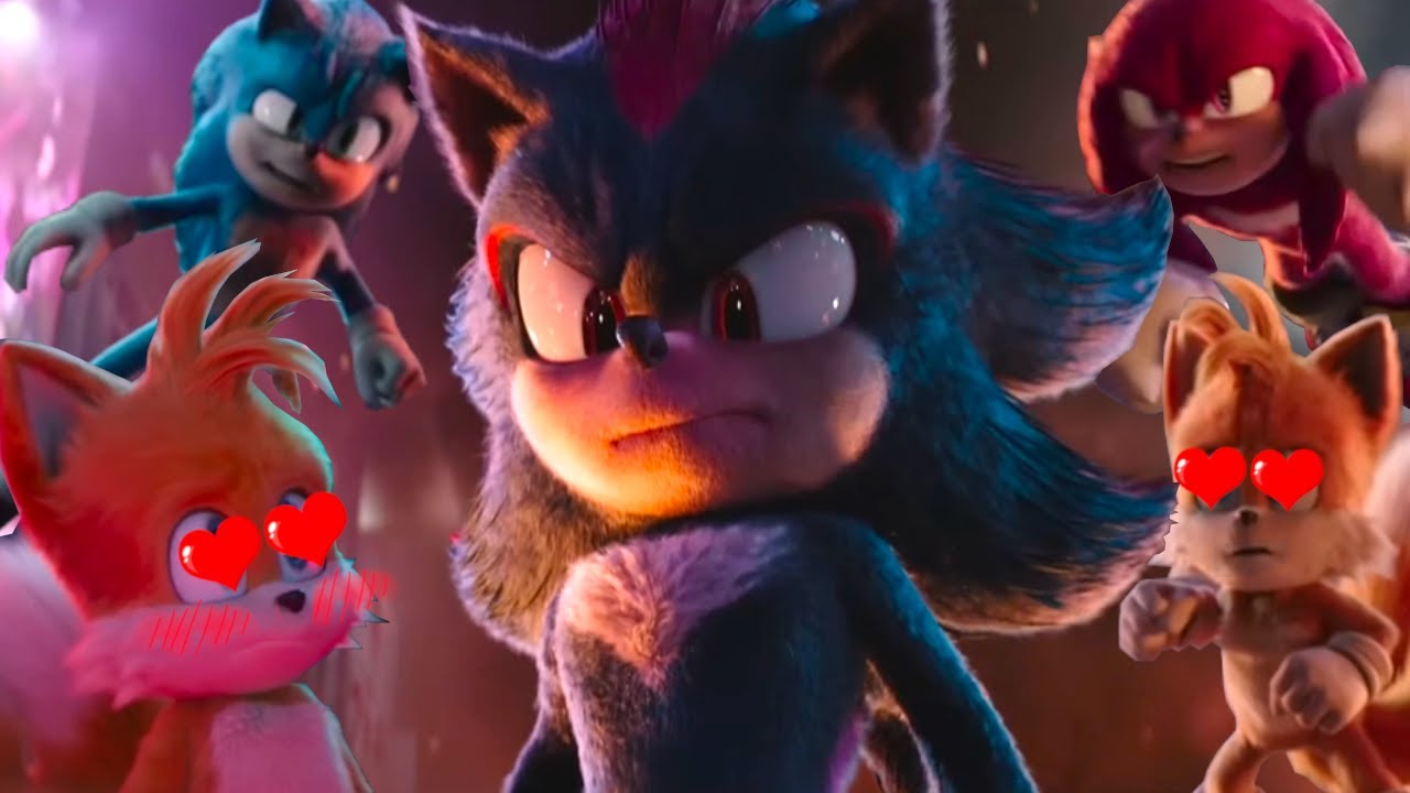 SONIC 3: O FILME | Shadow o OURIÇO PRETO BOLADÃO | Trailer Redublado ...
