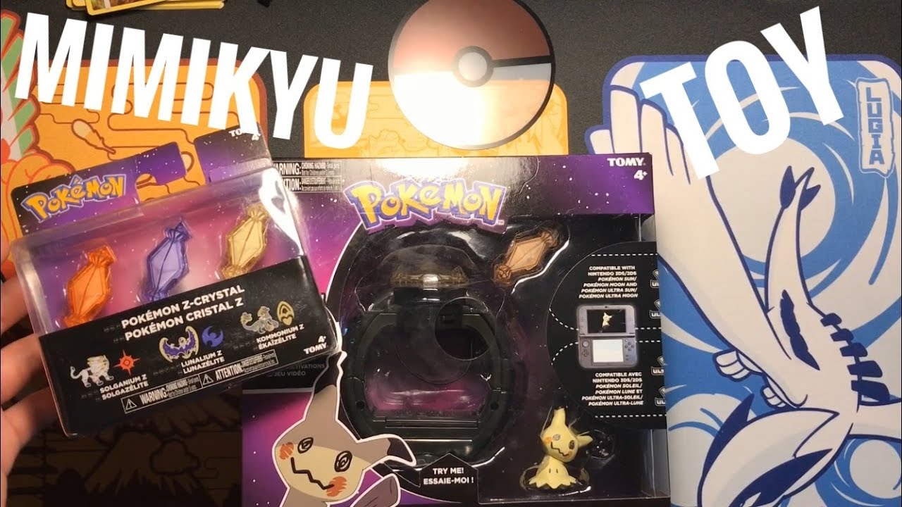 Opening a Mimikyu Z-Ring - YouTube