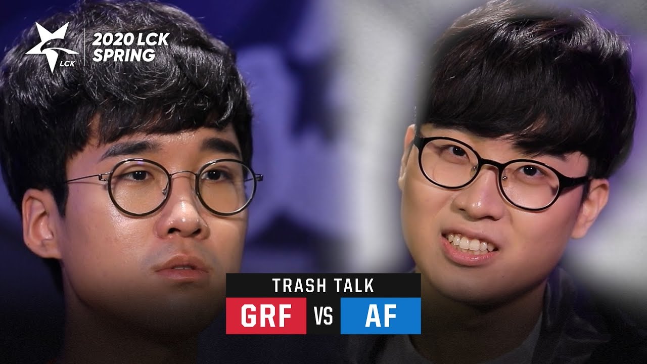 [Trash Talk] Match4 GRF vs AF | 2020 LCK 스프링 - YouTube