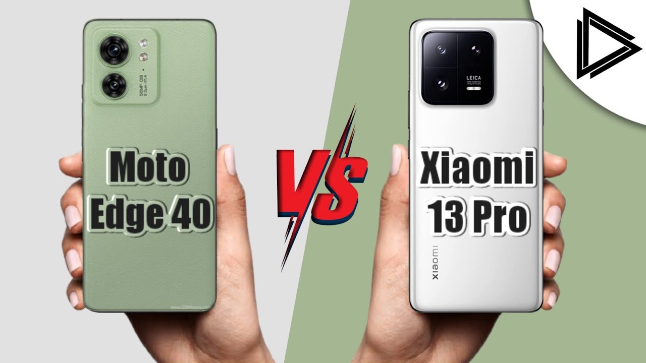 Motorola Edge 40 vs Xiaomi 13 Pro - YouTube