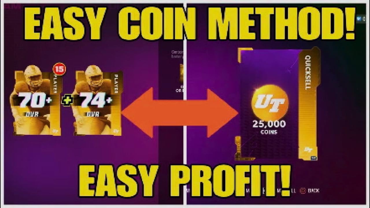 EASY MADDEN 23 COIN MAKING METHOD!!! - YouTube