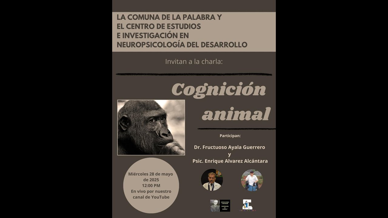 La Comuna de la Palabra comparte el vídeo de la Charla: "Cognición ...