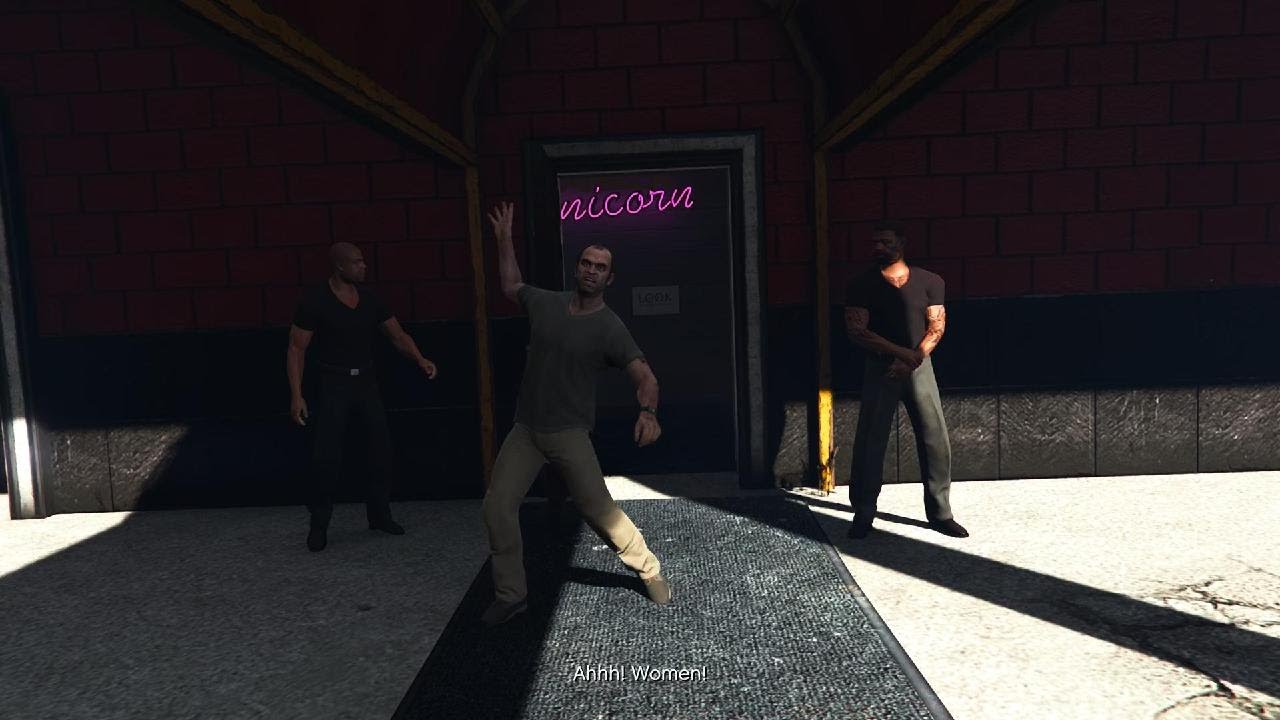 Grand Theft Auto V Trevor rare scene - YouTube