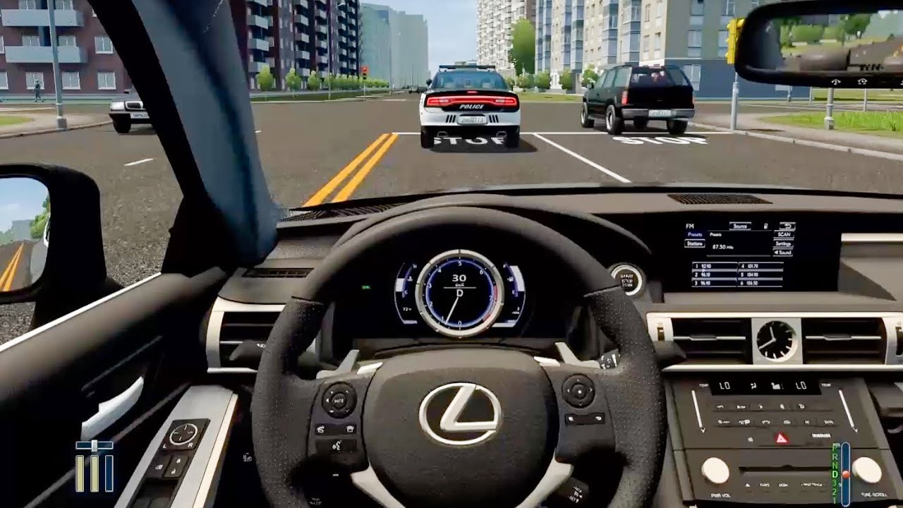 City Car Driving | Lexus IS350 F-Sport | Fast Driving - YouTube