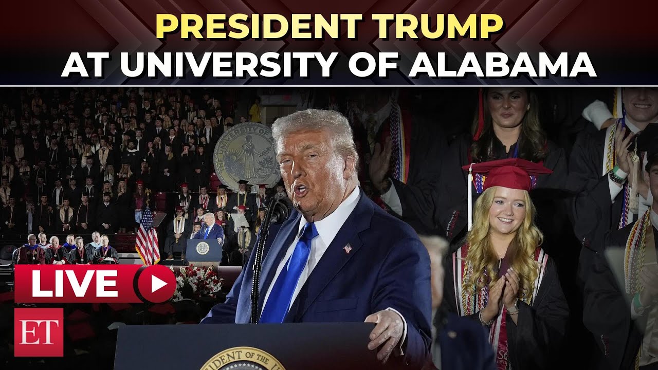 LIVE | President Trump addresses graduating students at University of ...