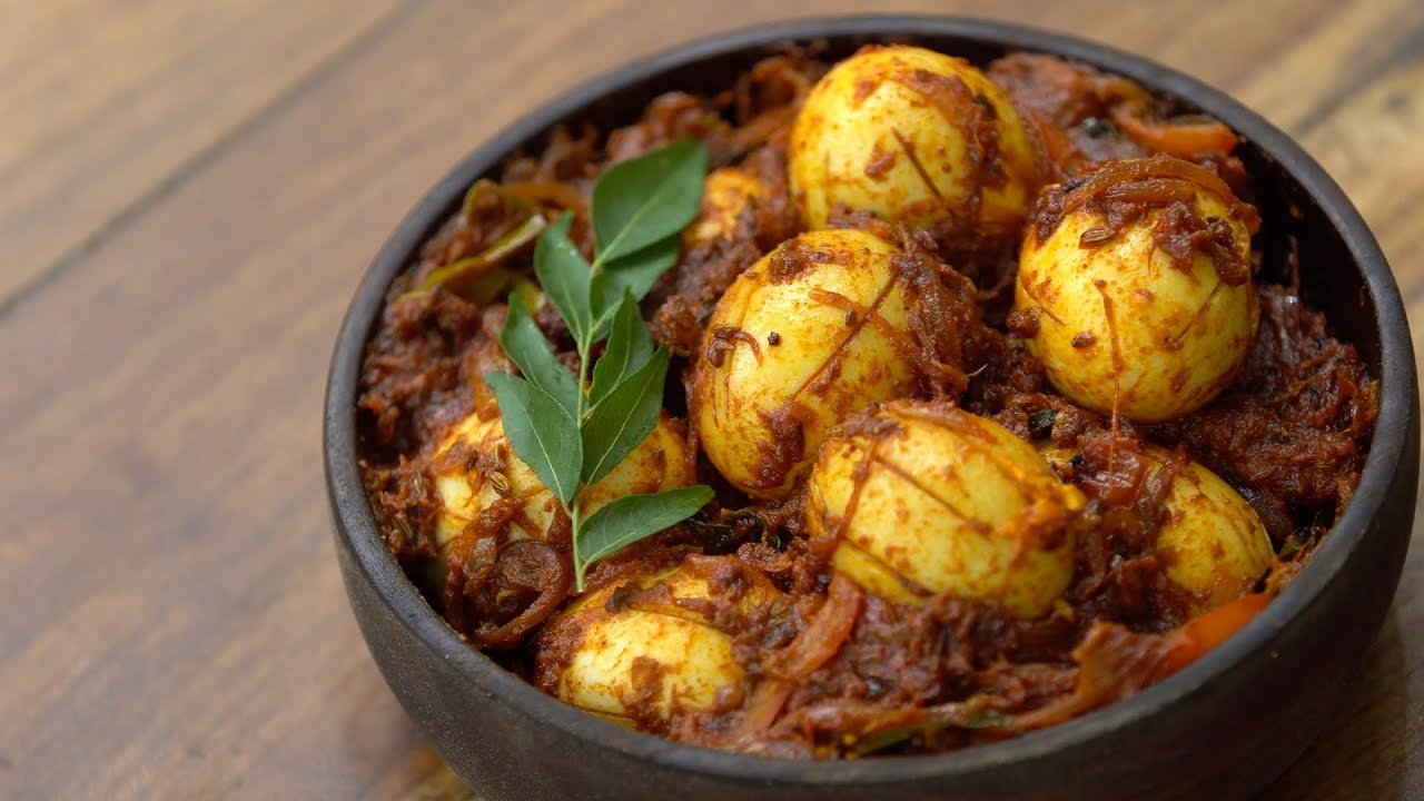 Delicious Egg Curry for Chapathi - Roti & Rice | Kerala Egg Roast ...