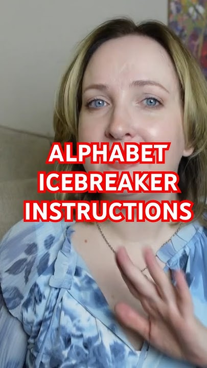 Alphabet Icebreaker Game for Groups#icebreaker #childrensministry # ...