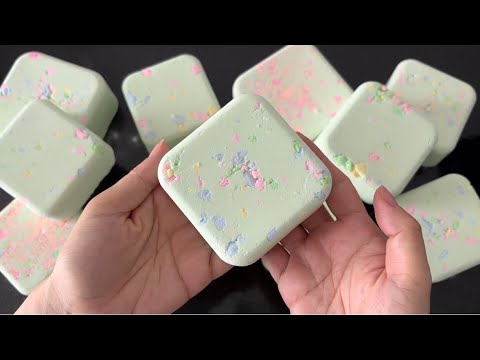 ASMR baking soda blocks - YouTube