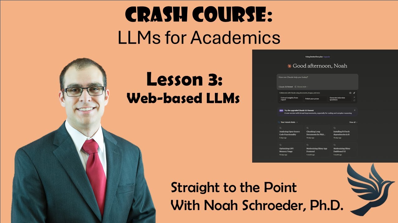 Straight to the Point: Web-based LLMs for Academics - YouTube