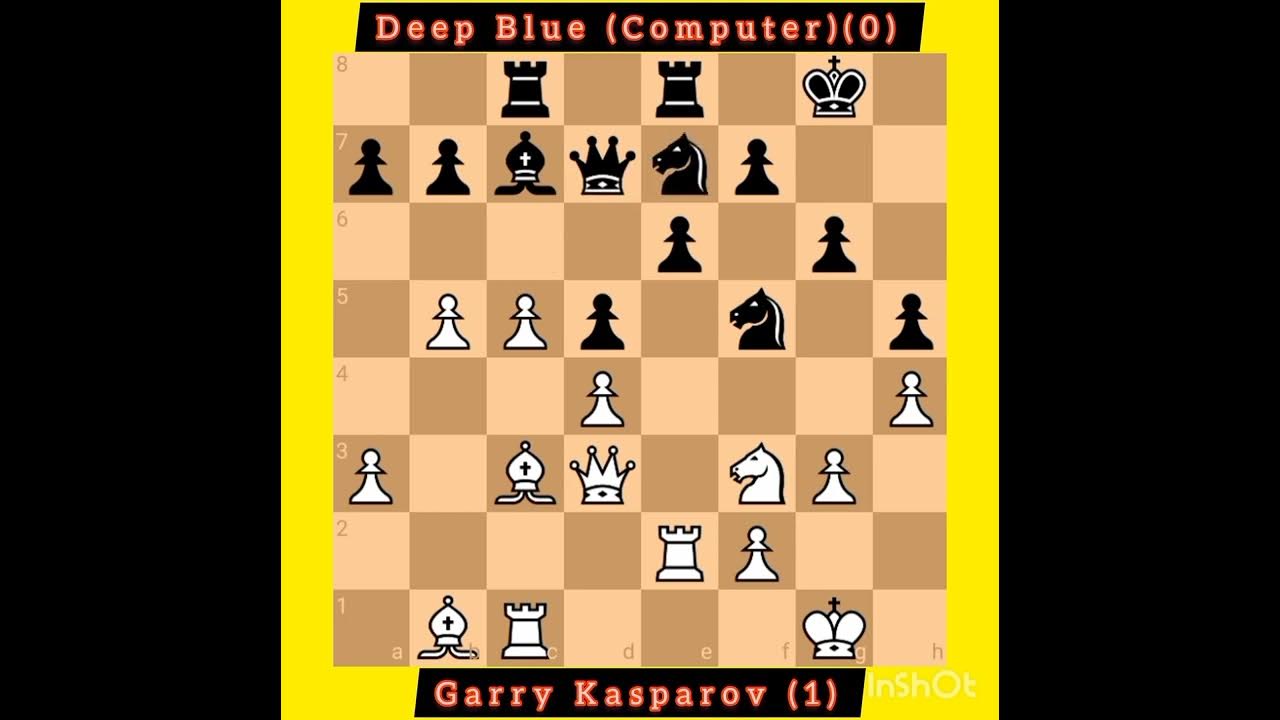 Garry Kasparov vs Deep Blue (Computer) || QGD || Deep Blue - Kasparov ...