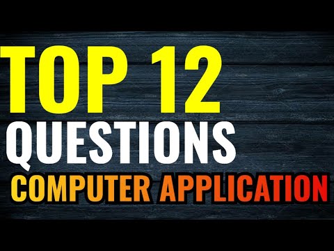PLUS TWO SAY COMPUTER APPLICATION / FINAL STAGE REVISION - YouTube