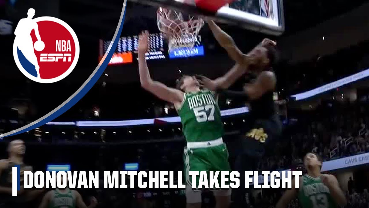 Donovan Mitchell puts Mike Muscala on a poster 📸 | NBA on ESPN - YouTube