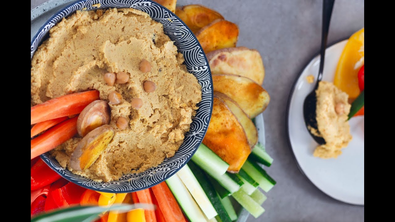 CURRY HUMMUS // homemade recipe - YouTube