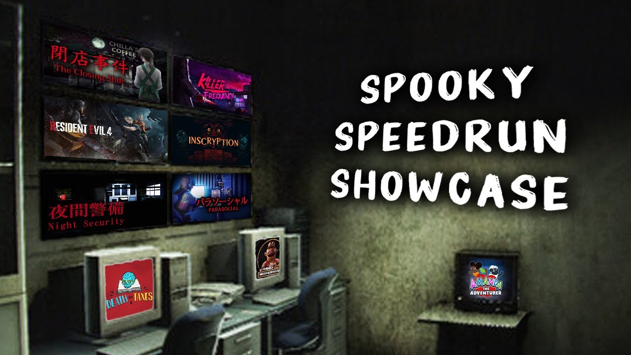 Spooky Indie Horror Speedruns - GDQ Hotfix Speedruns - YouTube