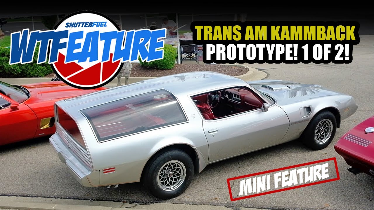 WTFeature Episode 3: Pontiac Trans Am Type-K Kammback Prototype Car ...