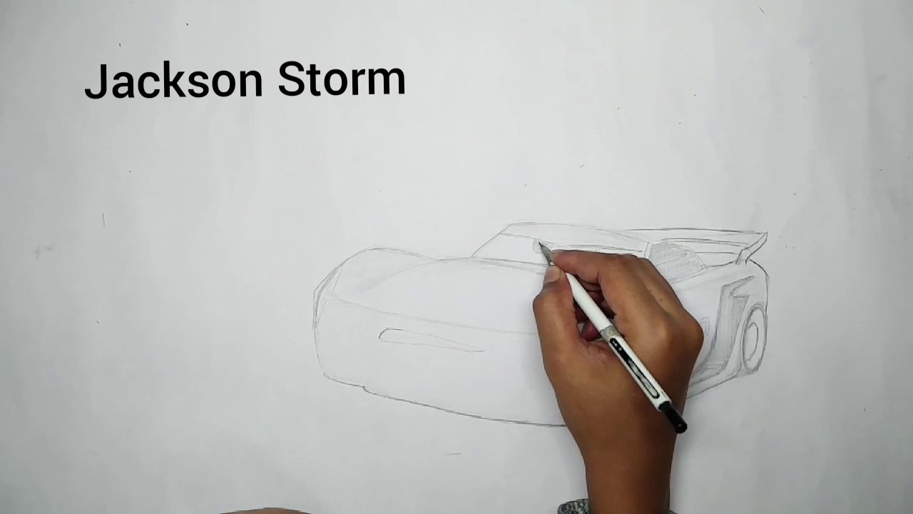 Draw Jackson Storm- from cars3 - YouTube