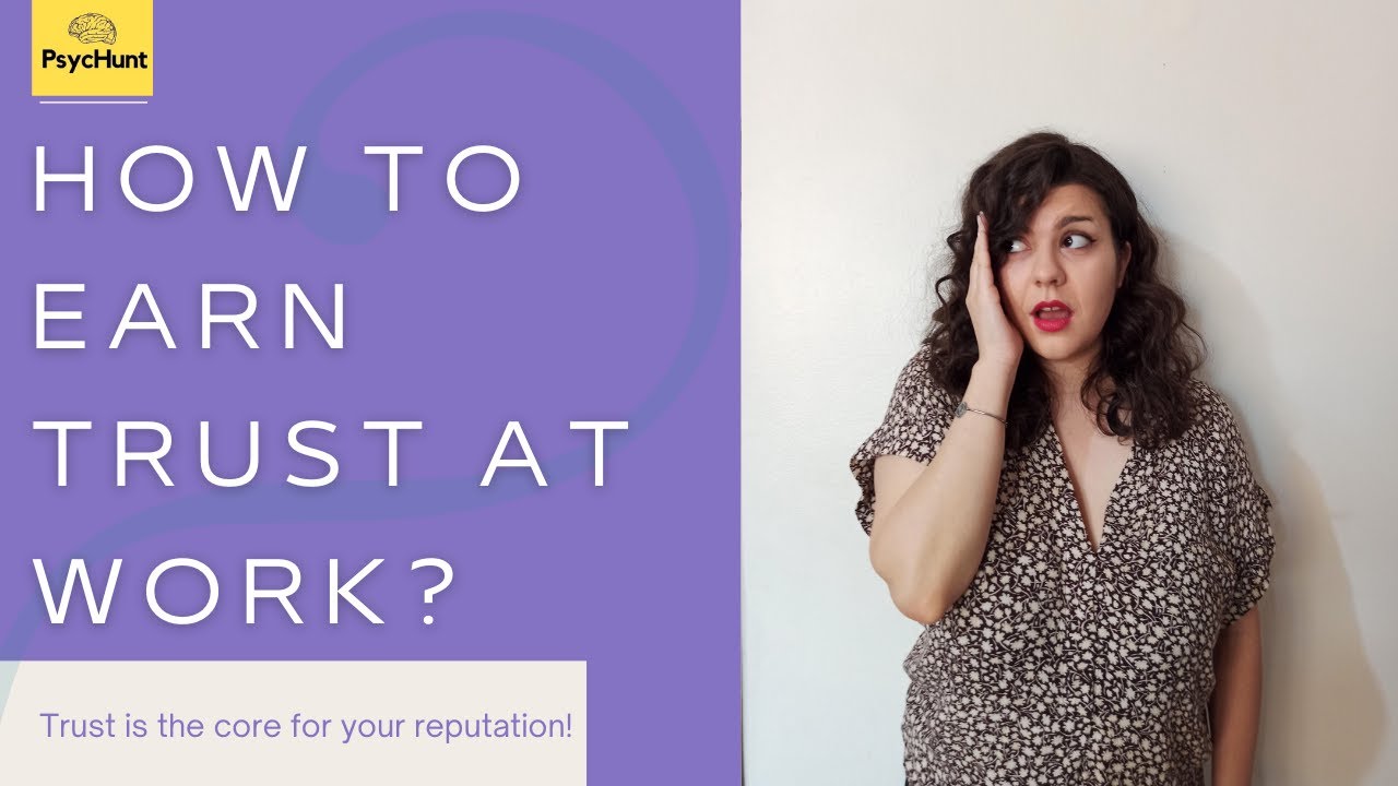 3 PRACTICAL WAYS TO EARN TRUST AT WORK! - YouTube