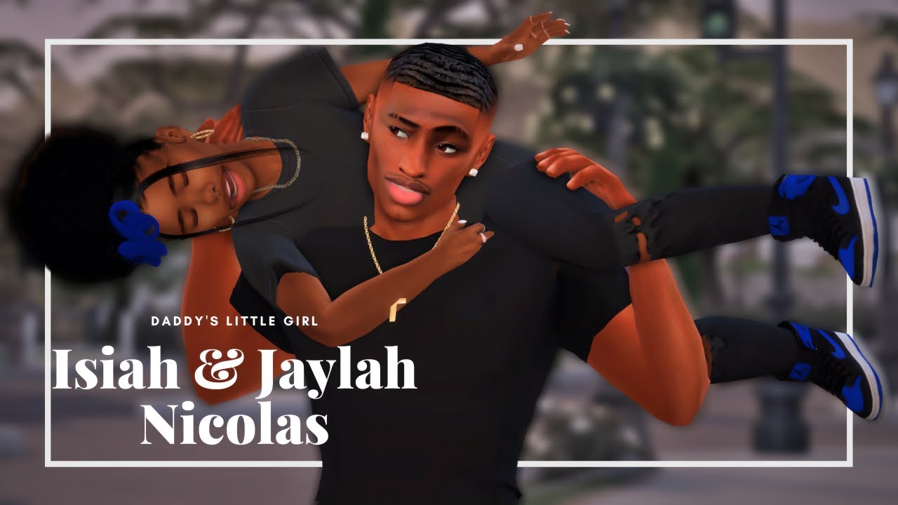 Sims 4 CAS | Daddy's Little Girl + CC Links & Sim Download - YouTube