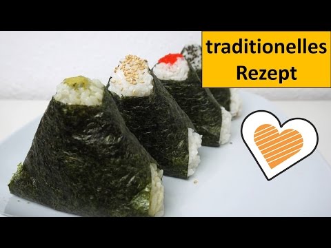 Onigiri - Reisbällchen zum Mitnehmen - Sushi selber machen