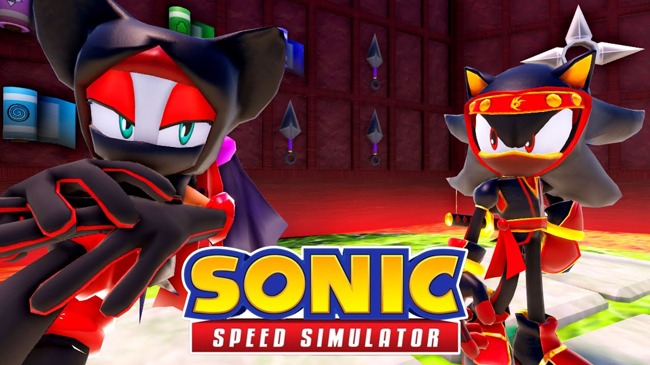 UNLOCKING NINJA SHADOW & KUNOICHI ROUGE in Sonic Speed Simulator - YouTube