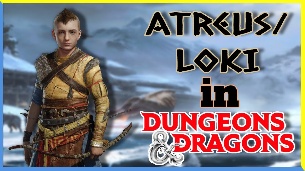 Playing Atreus/Loki in Dungeons & Dragons | God of War Ragnarök 🐍 - YouTube
