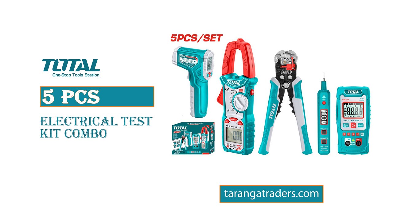 5PCS TOTAL ELECTRICAL TEST KIT COMBO With 10% Discount - YouTube