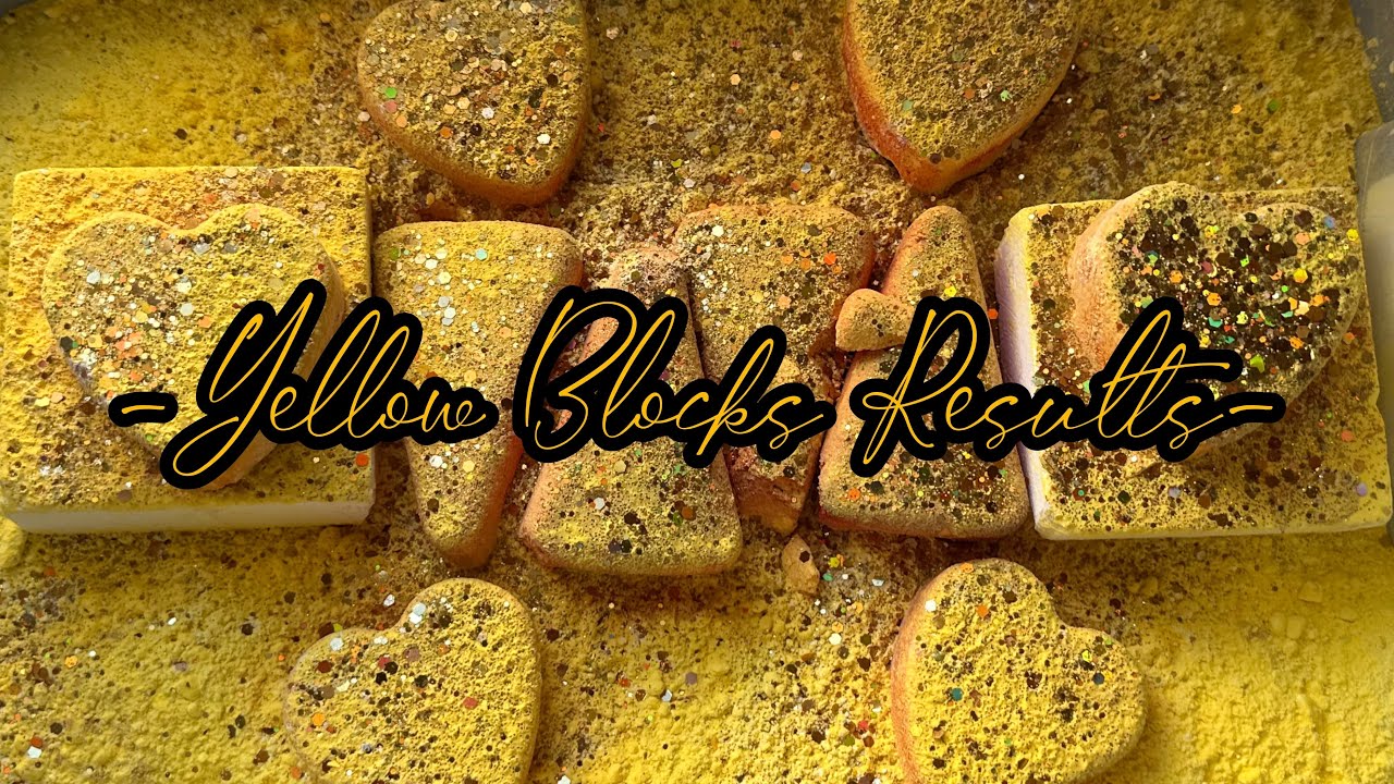 🍦Yellow Blocks Results from Short | Fresh Blocks | ASMR - YouTube