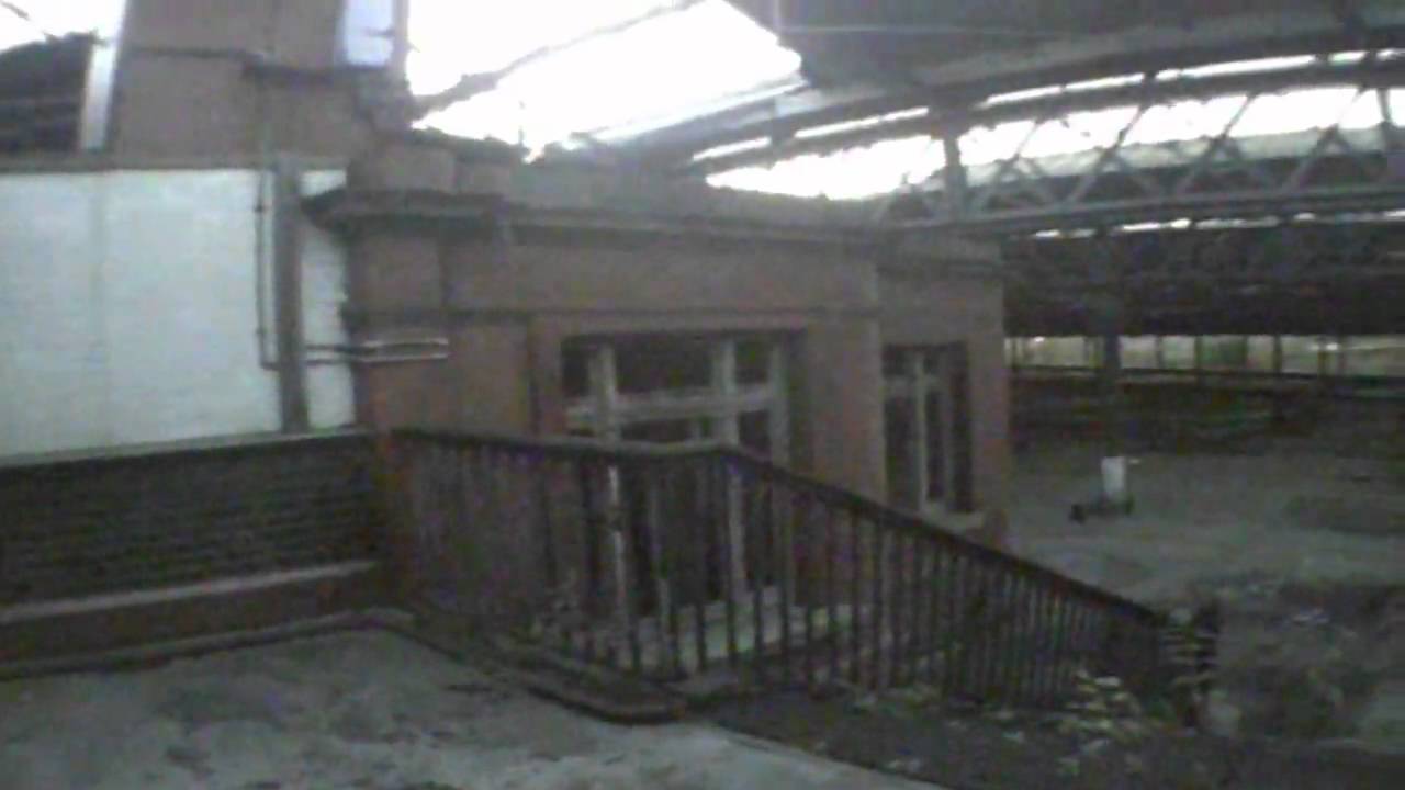 The Ghost Railway Station of Manchester Explored - YouTube
