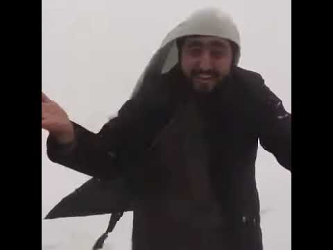 Snow Fall in UAE - YouTube