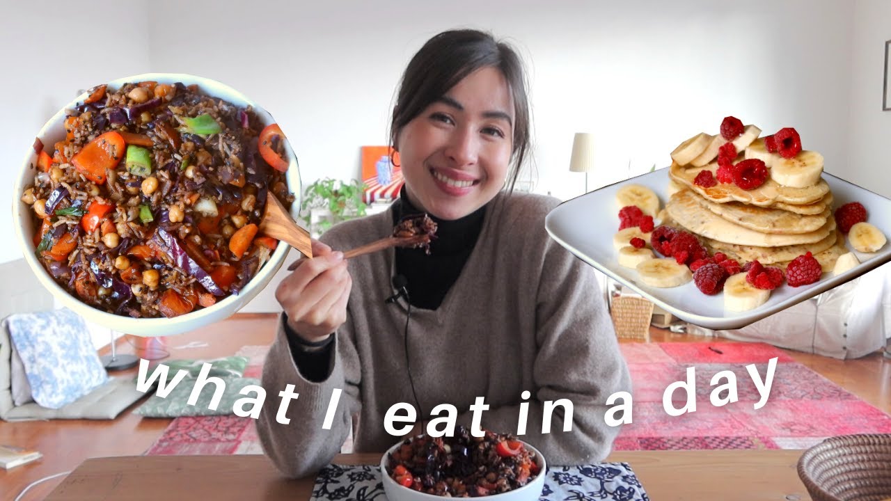 WHAT I EAT IN A DAY VEGAN, PLANT-BASED, SIMPLE - YouTube