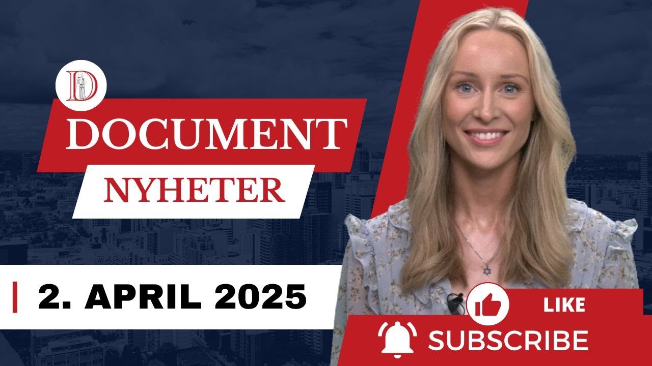 Document nyheter med Lise Sørensen 2. april 2025 - YouTube