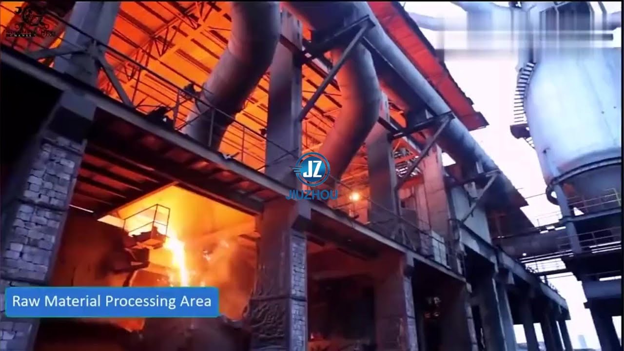 Whole process of steel production - YouTube