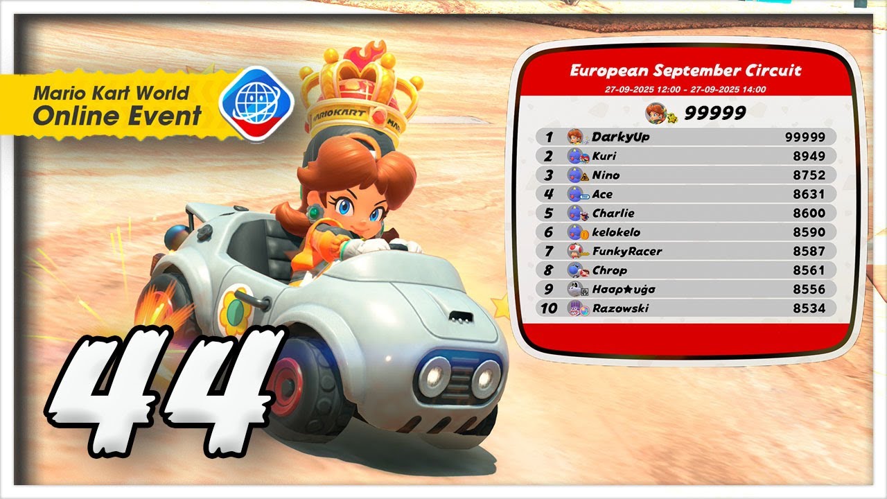 European September Circuit (Online Event) - Mario Kart World - YouTube