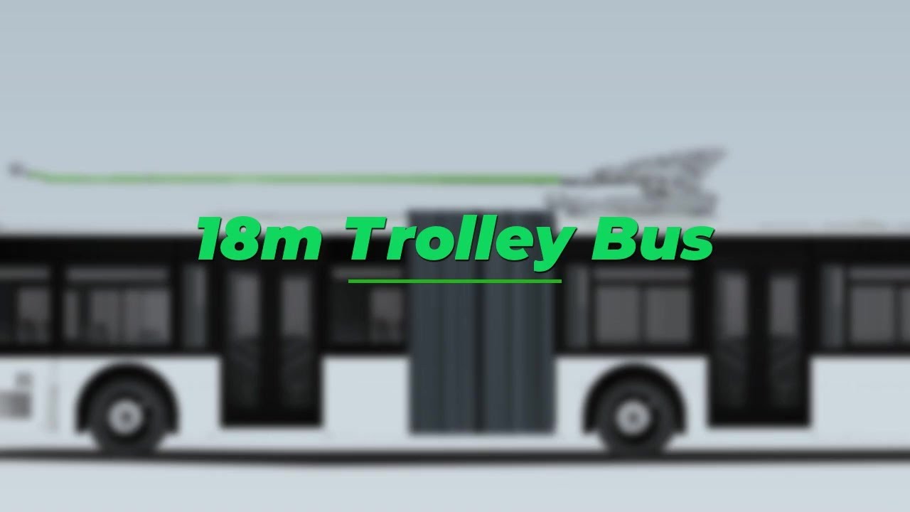 18m Trolley Bus - YouTube