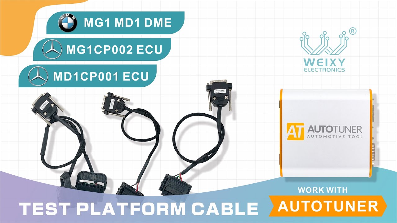 BMW MG1 MD1 DME & Mercedes Benz MG1CP002 MD1CP001 ECU Test Platform ...