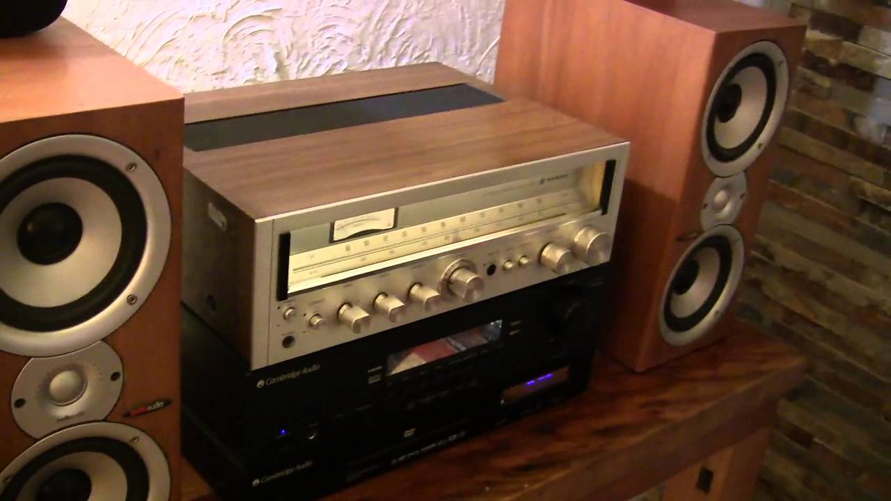 Stereo Receiver Sanyo JCX2100K - YouTube