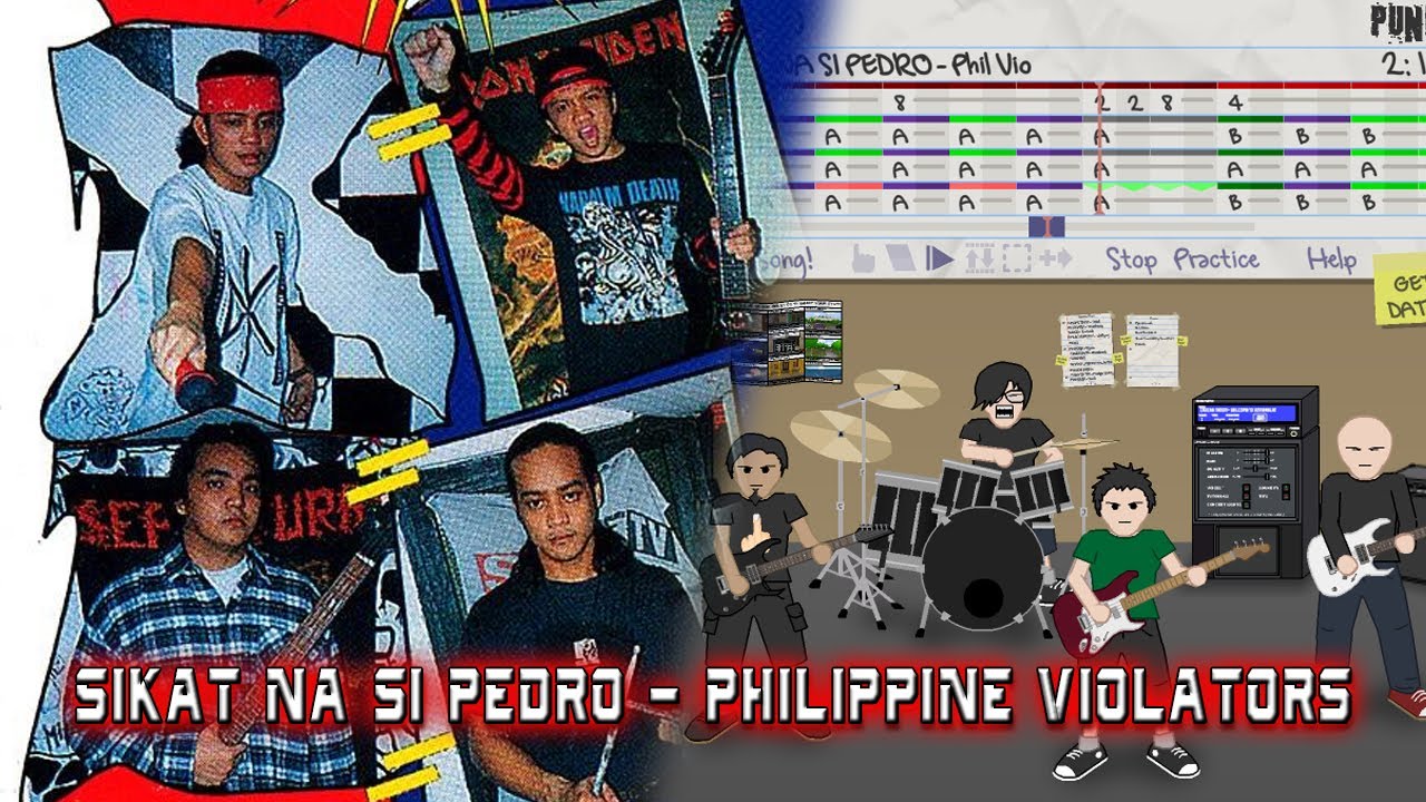 SIKAT NA SI PEDRO - Philippine Violators (Punk-o-matic 2 version) - YouTube