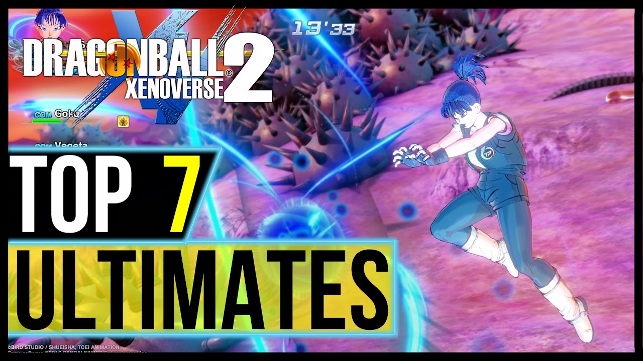 Dragon Ball Xenoverse 2 - Dica #37 - TOP 7 Ultimates favoritos - YouTube