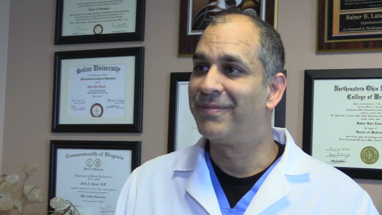 Dr. Babur Lateef, Prince William County School Board Chairman on masks ...