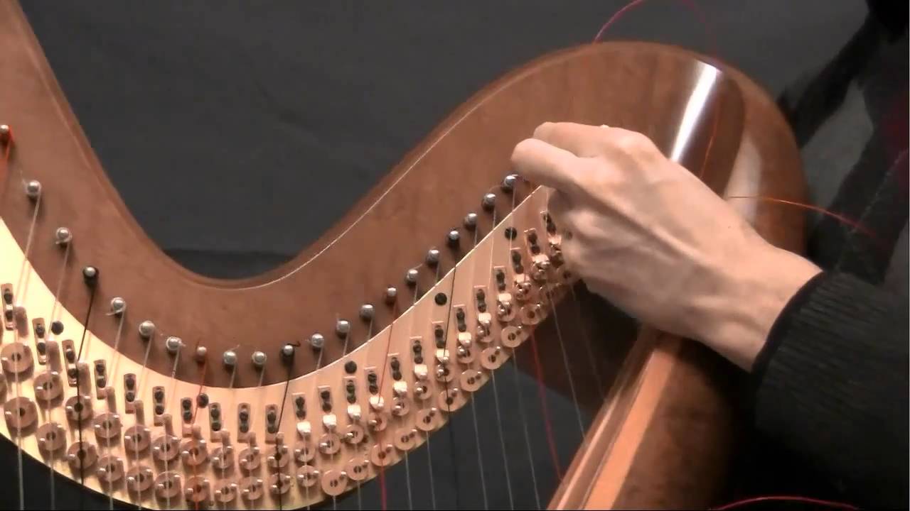 Episode 10 - How to Change a Harp String - YouTube