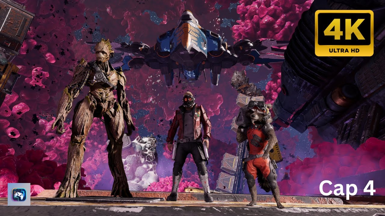 Jugando en una película I Gráficos ULTRA [4K 60FPS UHD] Guardianes de ...