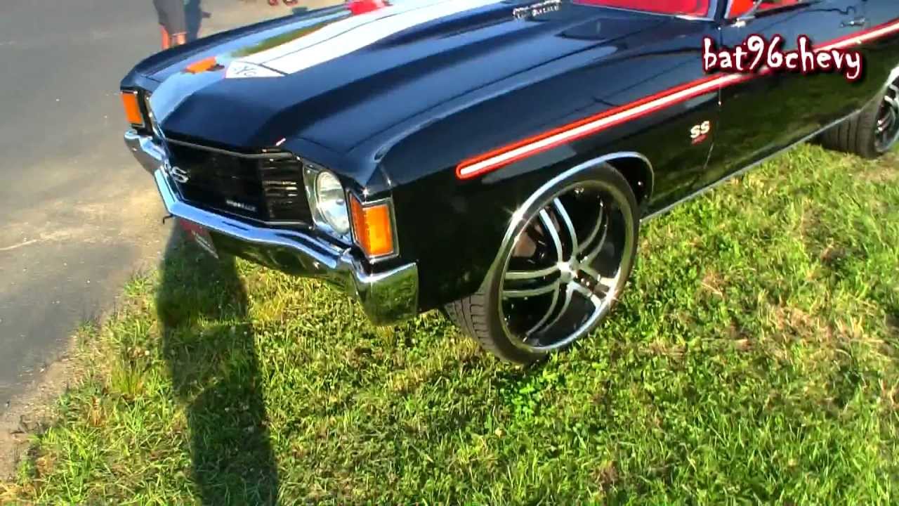 72 Chevy Chevelle SS Yenko/SC on 22" Staggered Niche Rims Pt. 2 - 1080p ...
