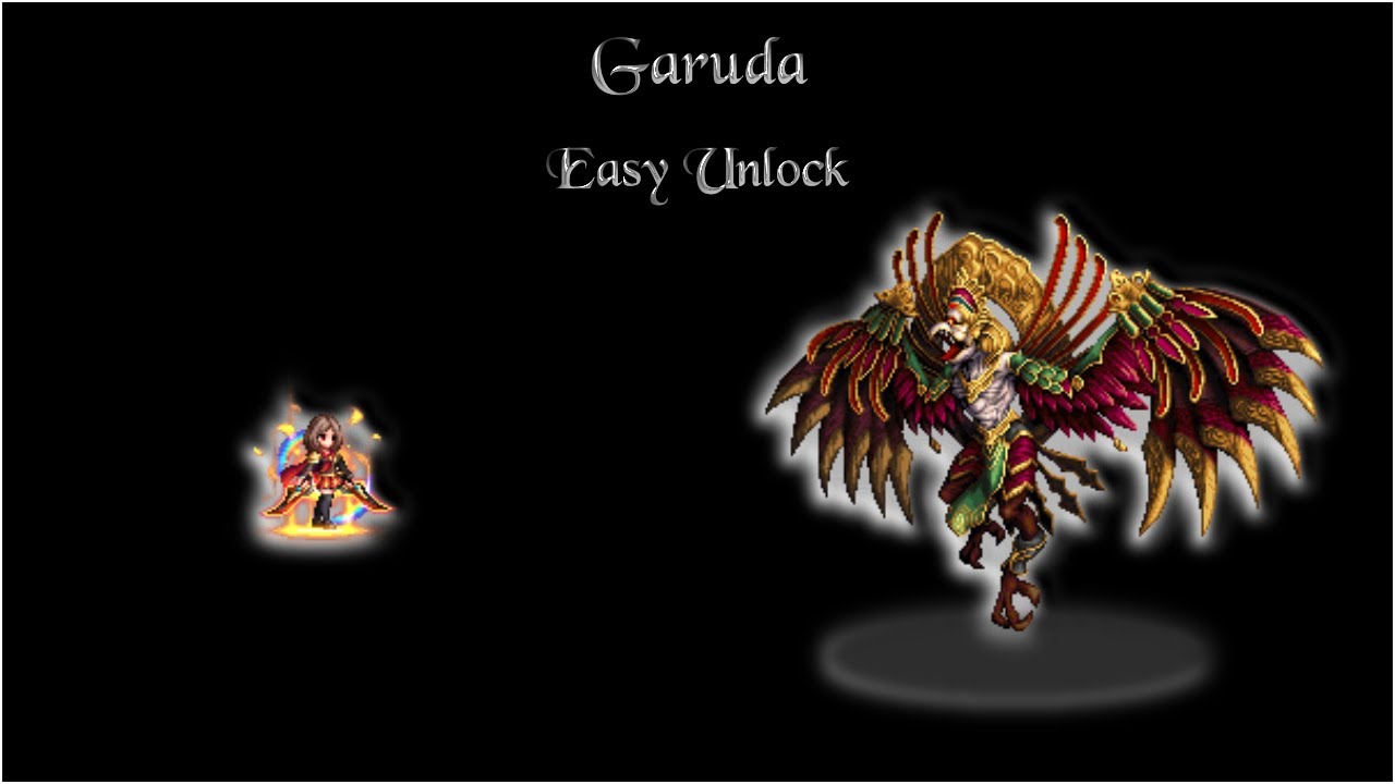 [FFBE] Garuda - Easy Mode Unlock - YouTube