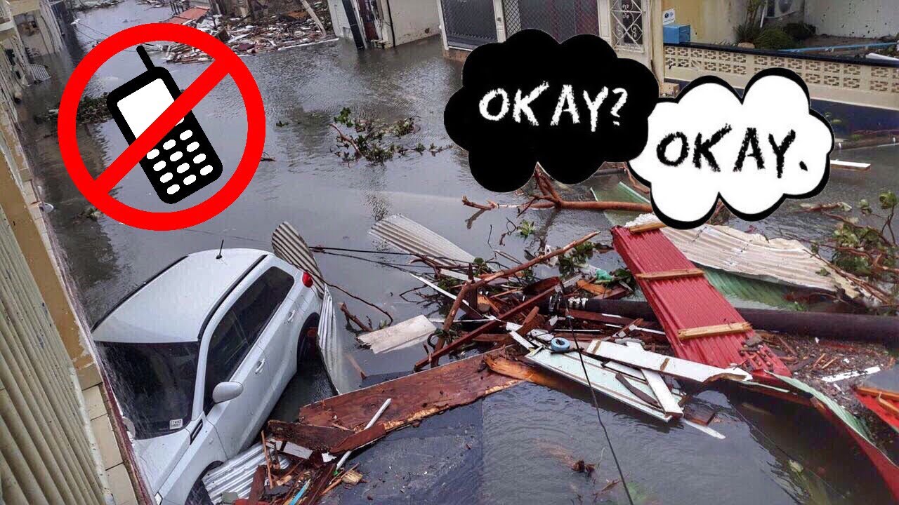 Ouragan Irma : App pour Communiquer Sans Internet ou Réseau - YouTube